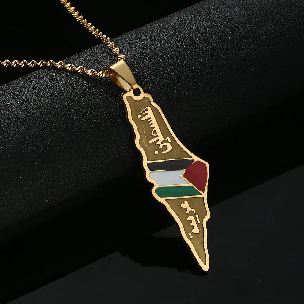 Palestine Flag Necklace – The Palestine Shop