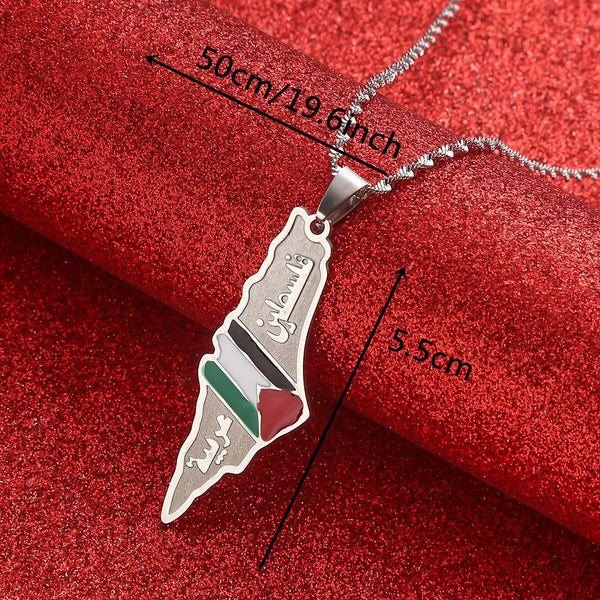 Palestine Flag Necklace – The Palestine Shop